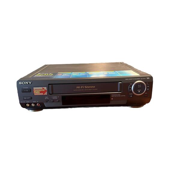 Sony | Other | Sony Slvax Vcr 4head Hifi Vhs Video Cassette Recorder ...